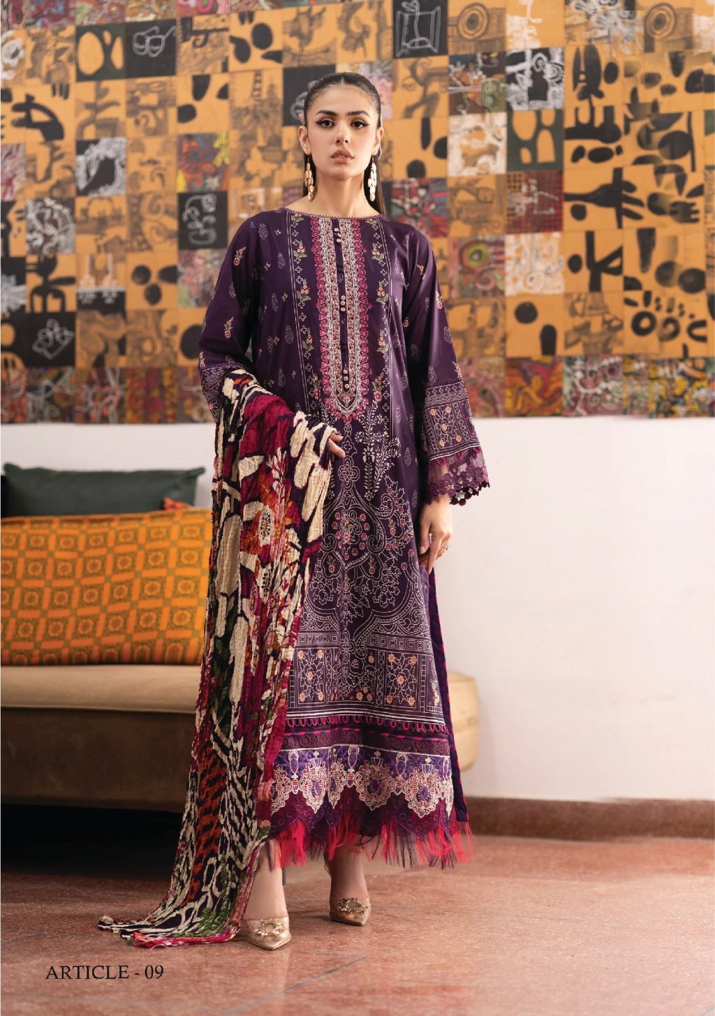 Morja by Gull Jee Digital Printed Lawn Collection