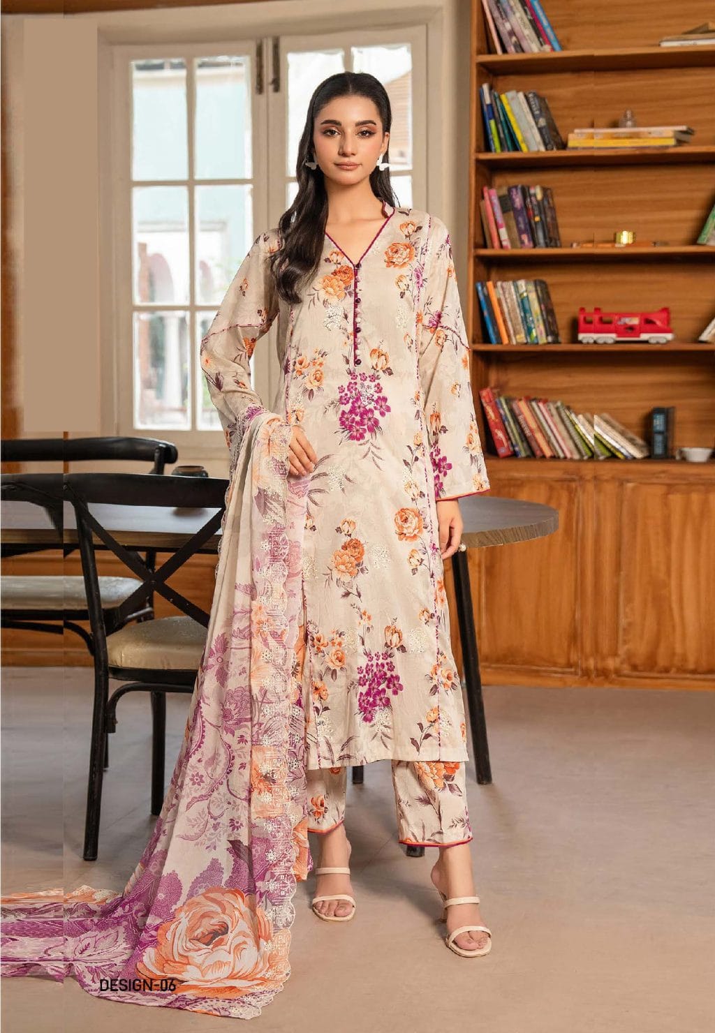 Ziva by Gulljee Vol 11 GZ-06 Digital Printed Lawn