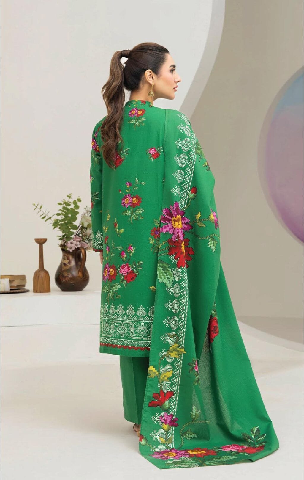 Saher by Gulljee Khaddar A-01 Digital Printed Collection