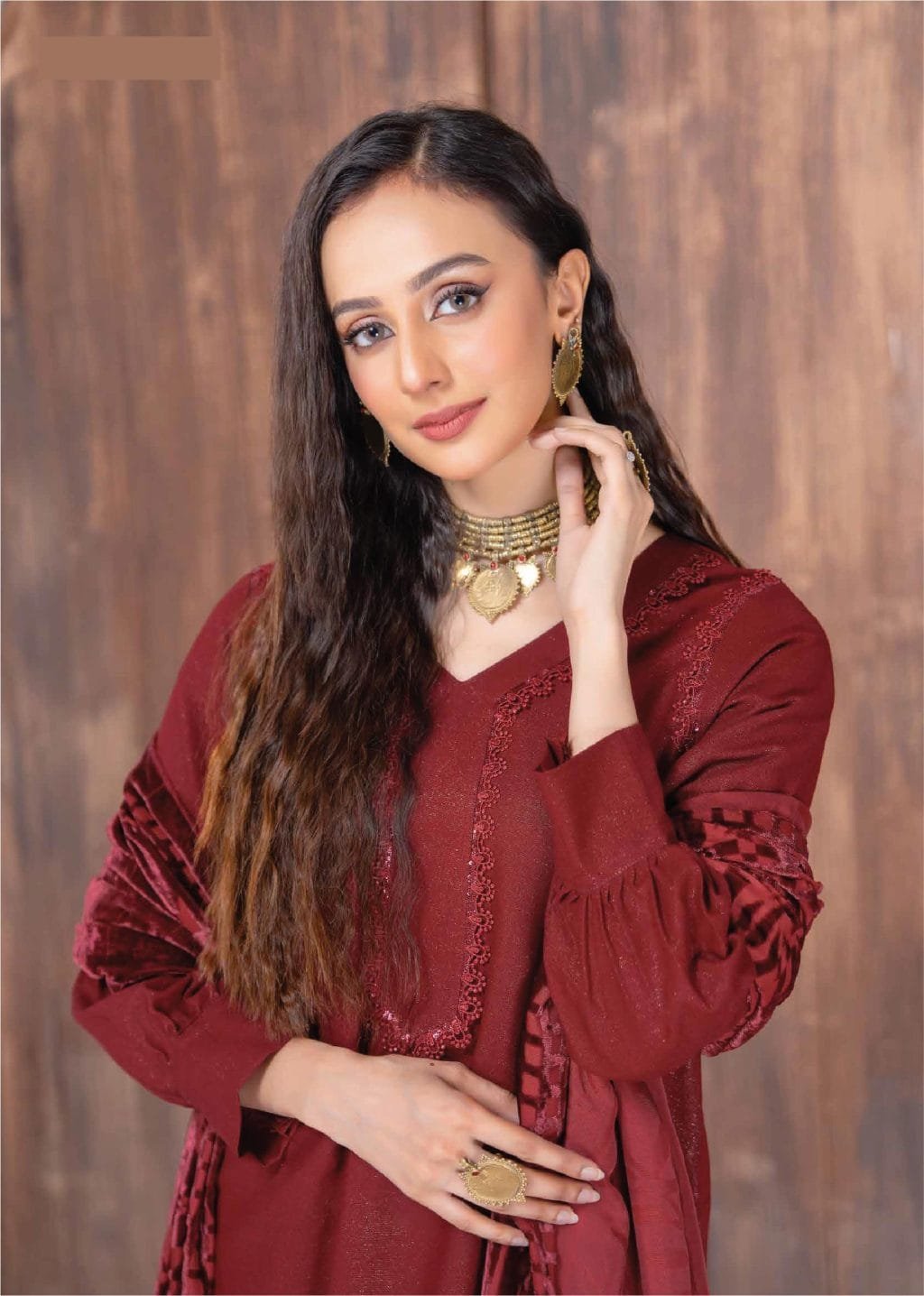 Kumail by Riaz Arts KRA-07 Velvet Dress