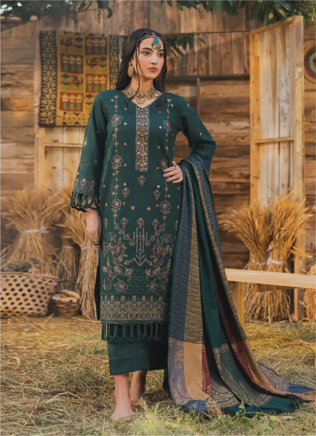 Mahrosh by Celts Vol 3 MCD-05 Embroidered Dhanak