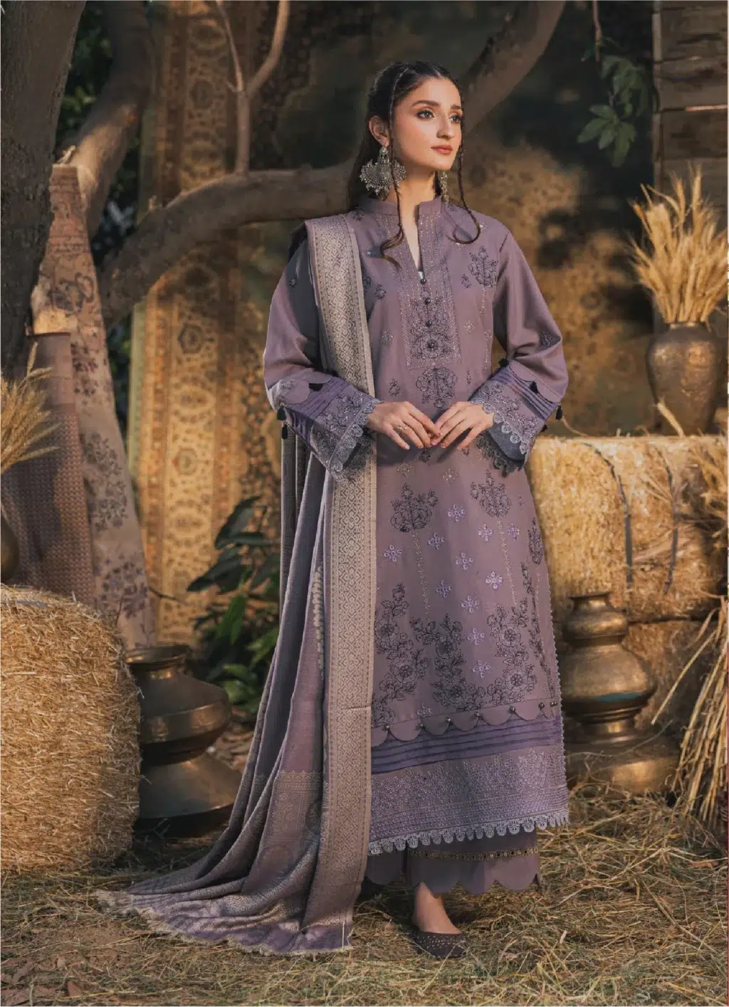 Mahrosh by Celts Vol 3 MCD-06 Embroidered Dhanak