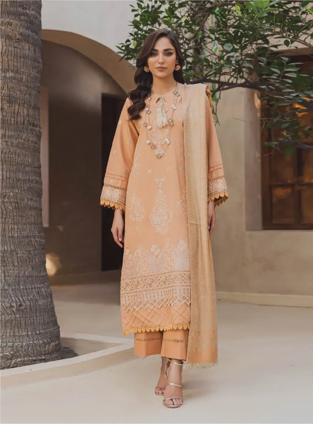 Mahrosh by Panache Vol 4 MP-02 Embroidered Dhanak