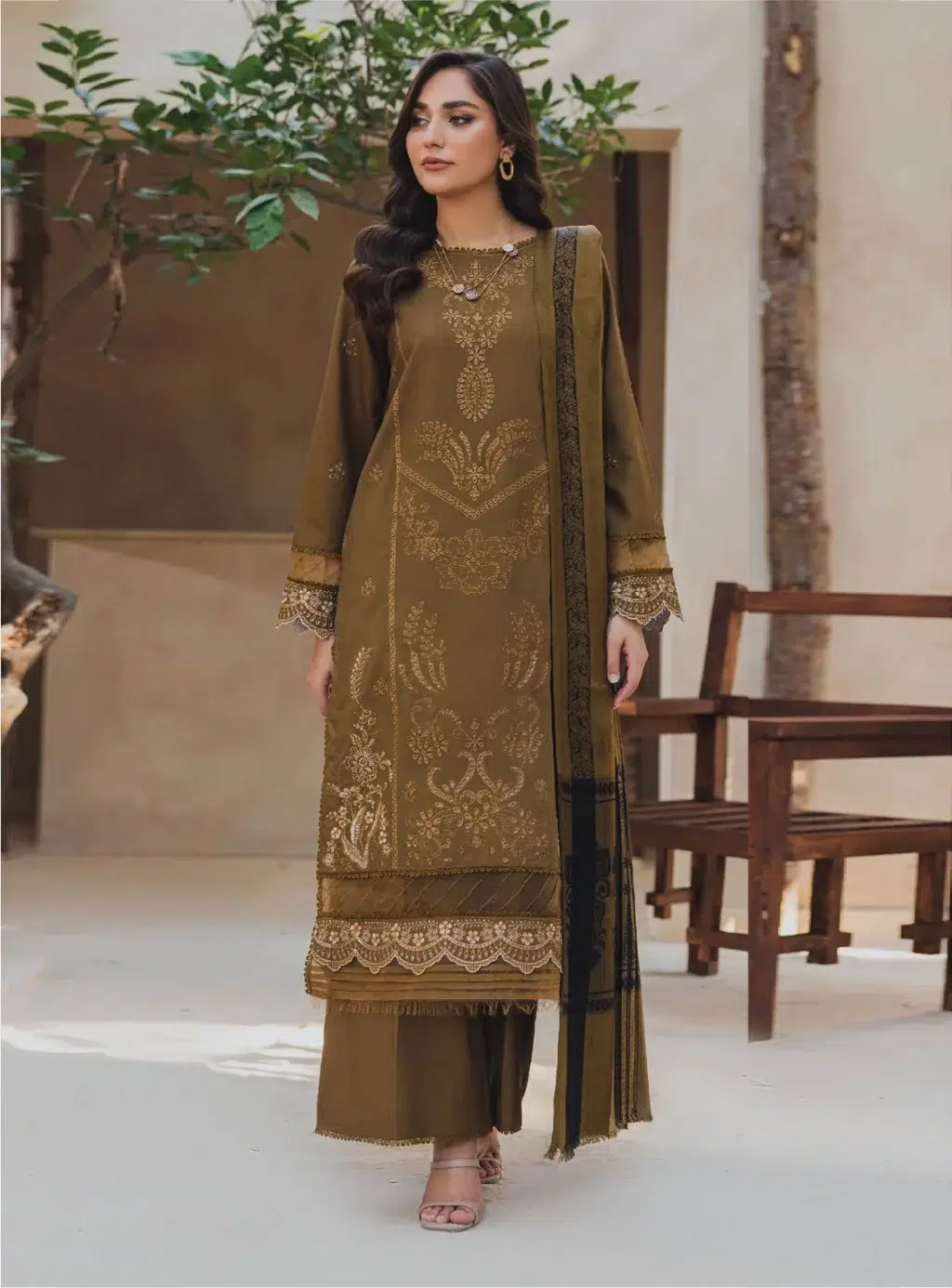 Mahrosh by Panache Vol 4 MP-05 Embroidered Khaddar