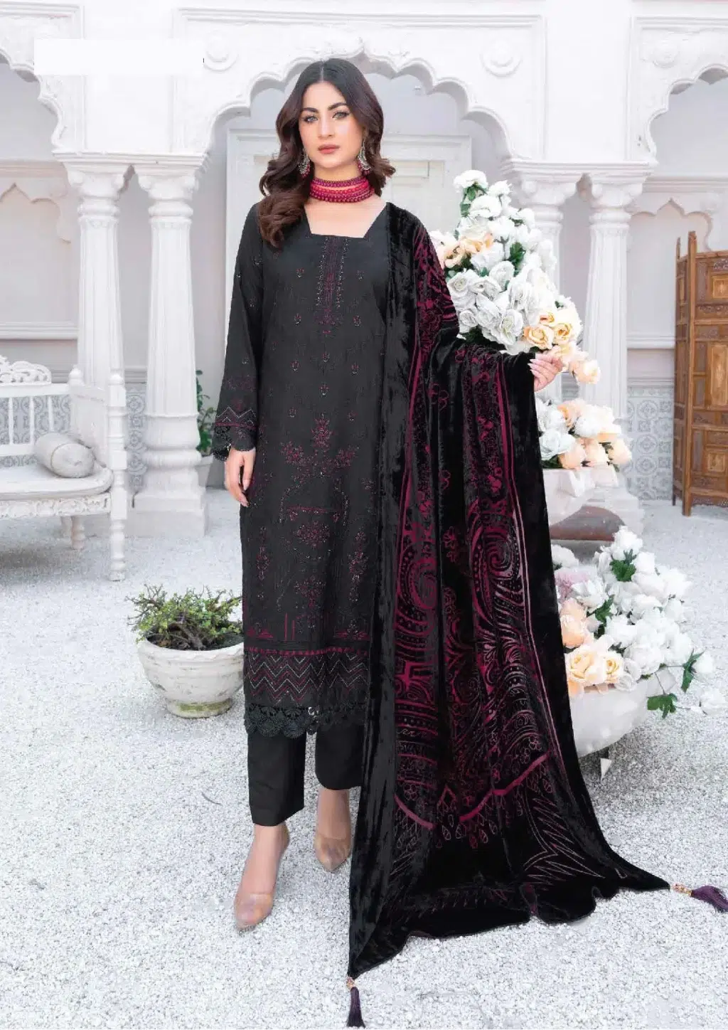 Shumail By Riaz Arts D-05 Embroidered Winter Collection
